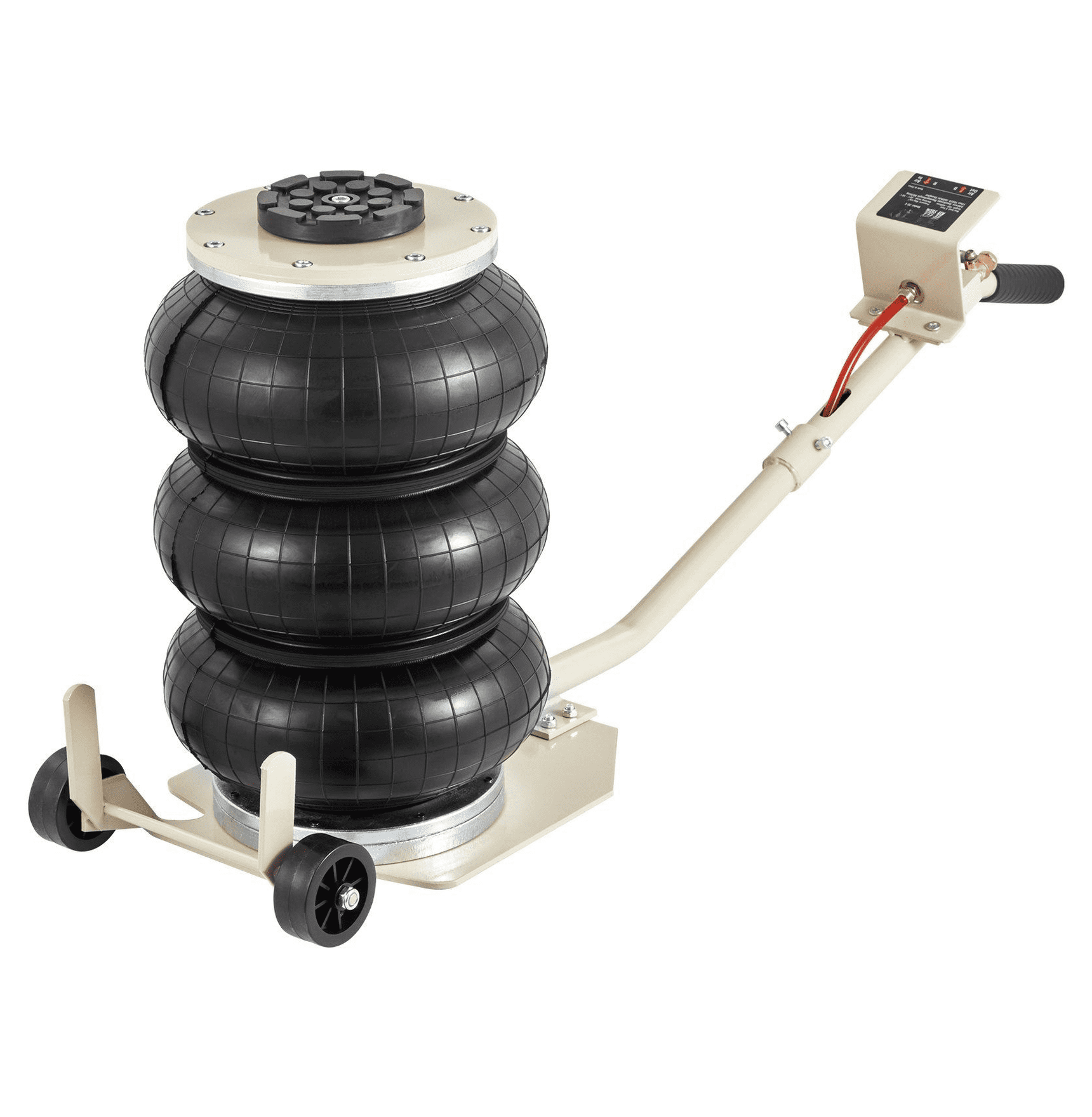 Air Jack 3 Ton/6600lbs Pneumatic Jack for Car SUV - Triple Bag Vehicle ...