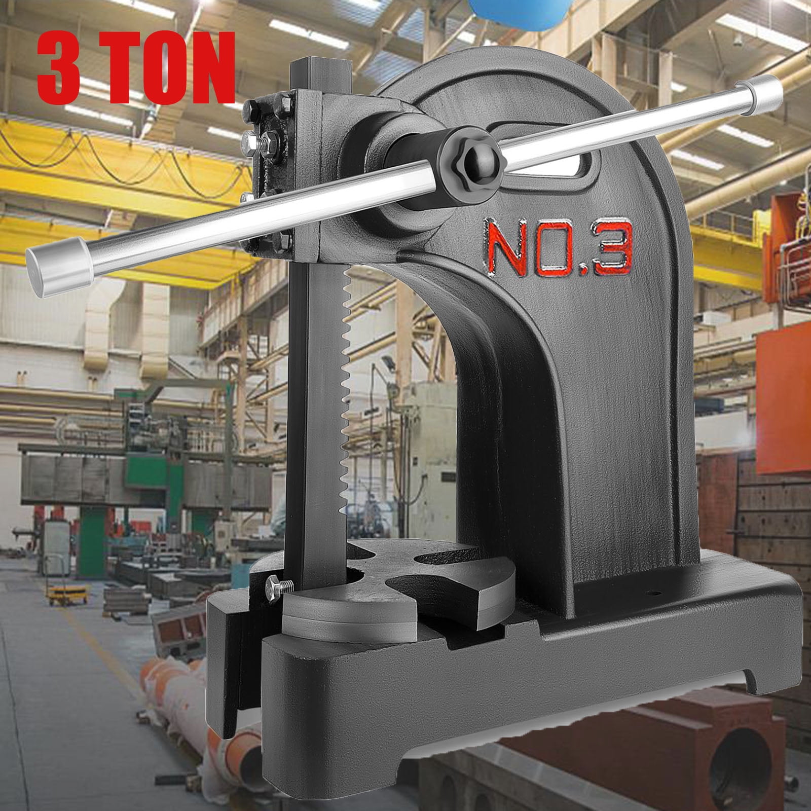 3 Ton Arbor Press, Punch Press Machine ， Punch Press Machine 18.11×22. ...