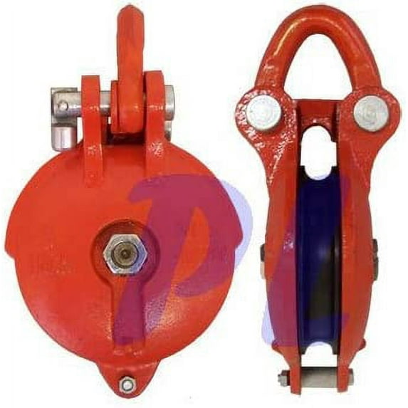 3 Ton Bail Block Hoist Rig-ging Shackle Wire Rope 4" Pulley - Walmart.com