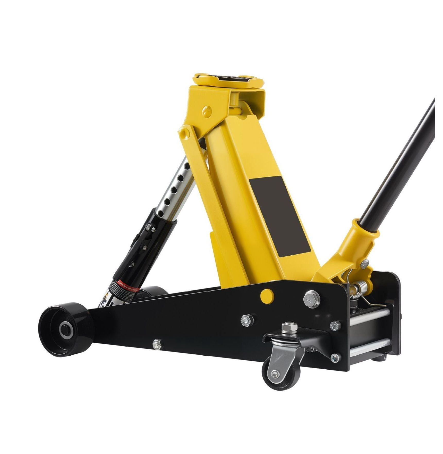 3 Ton Floor Jack - Low Profile Hydraulic Jack with Support Rod - 6614 ...