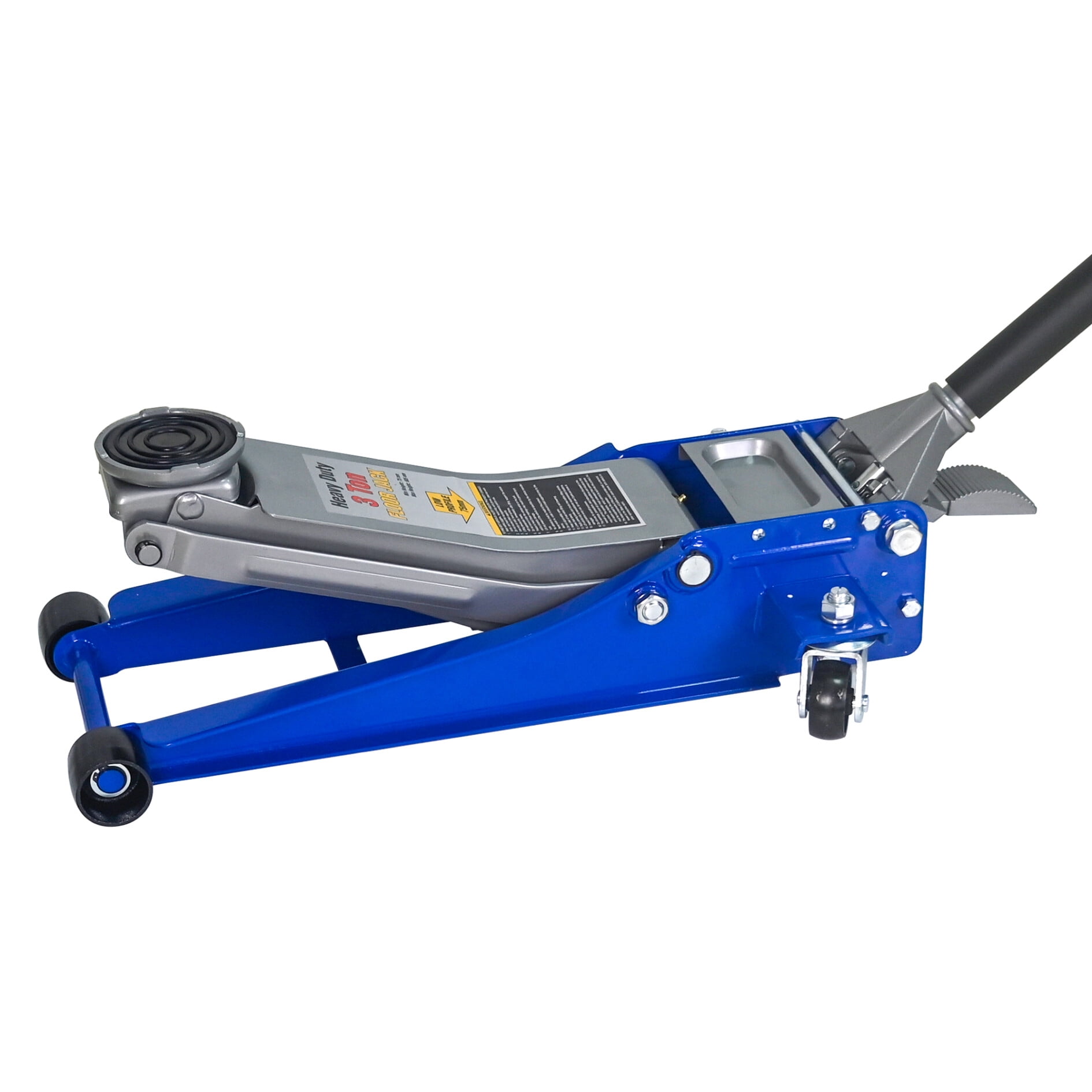 3 Ton Floor Jack with Dual Piston Pump for Fast Lifting, Heavy Duty Car ...