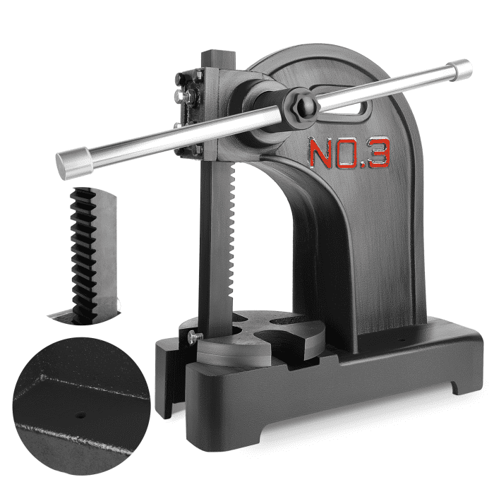 3 Ton Manual Arbor Press,Heavy Duty Arbor Presses,Precision Hand Press ...