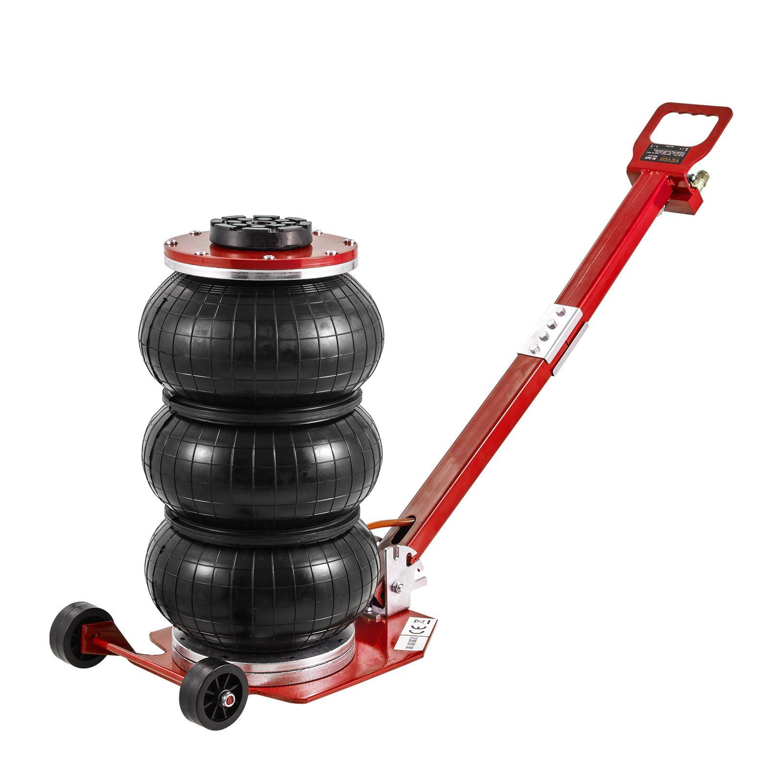 3 Ton Triple Bag Air Jack 6600 lbs Lift 17.7 Inches Fast Pneumatic Jack ...