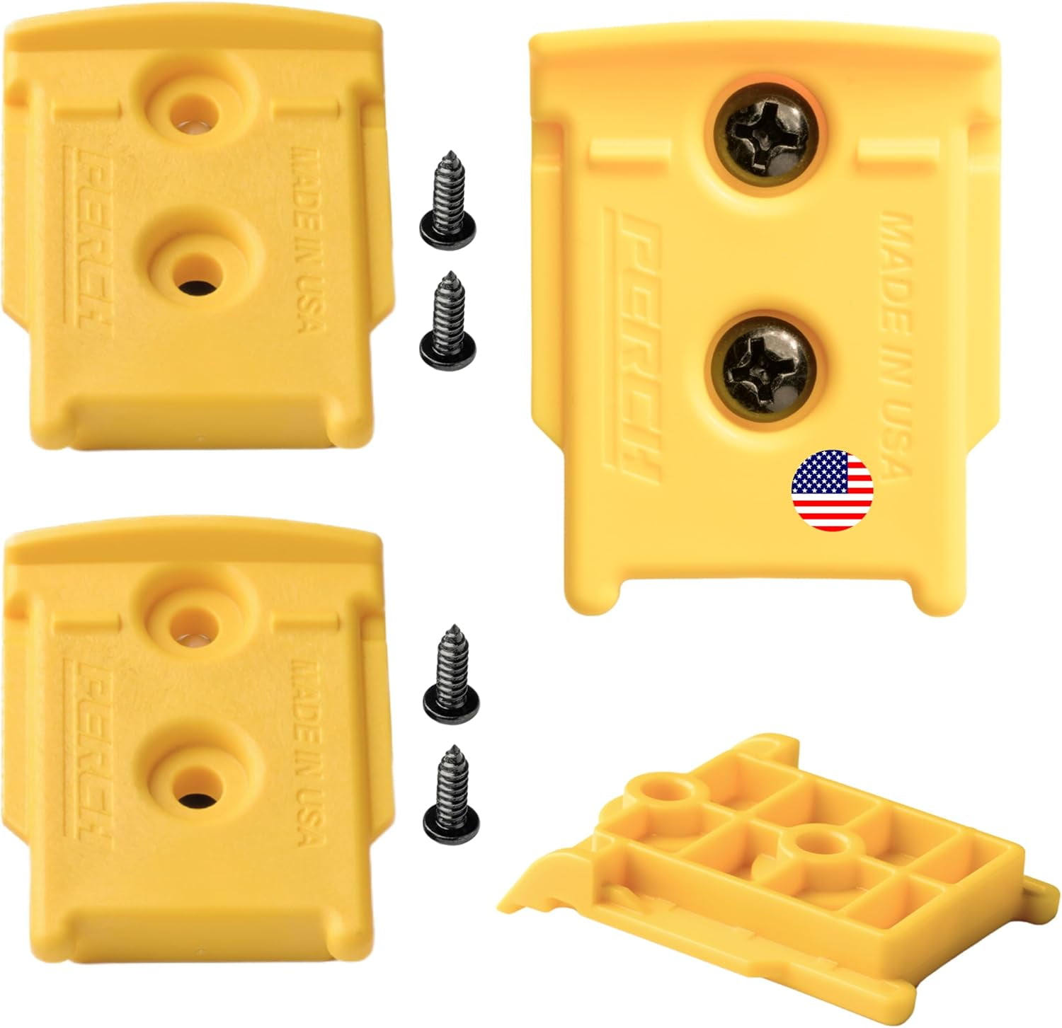 3 Tool Holder Wall Mount for 20v/60v Cordless Tools - Snap Fit Drill ...