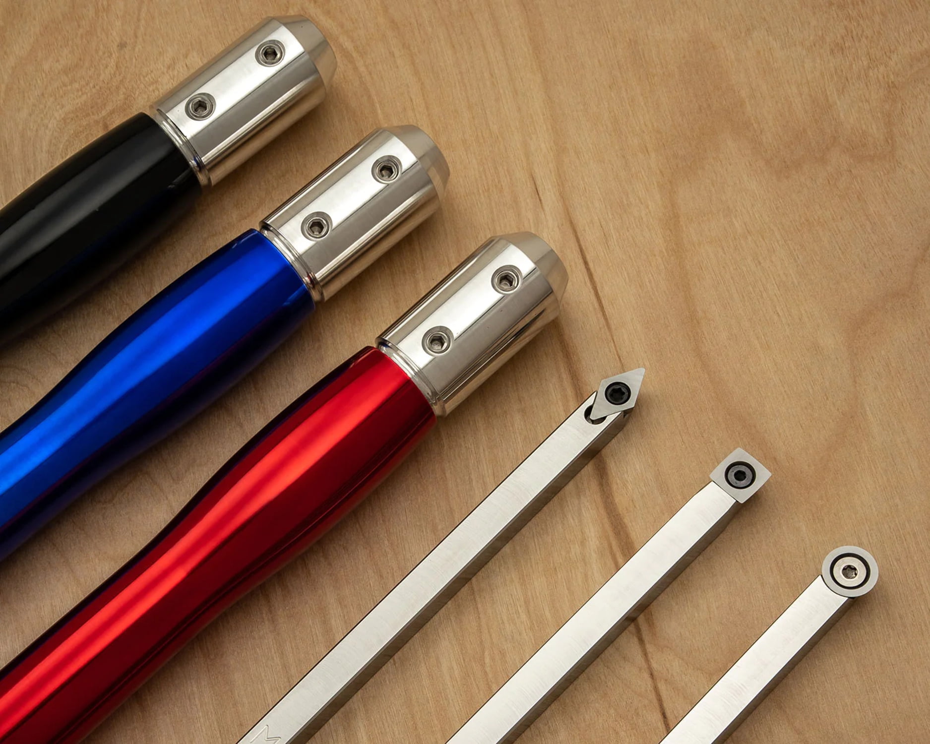 3 Tool Mid Size Beginners Set Rougher, Turner and Detailer Tools each ...