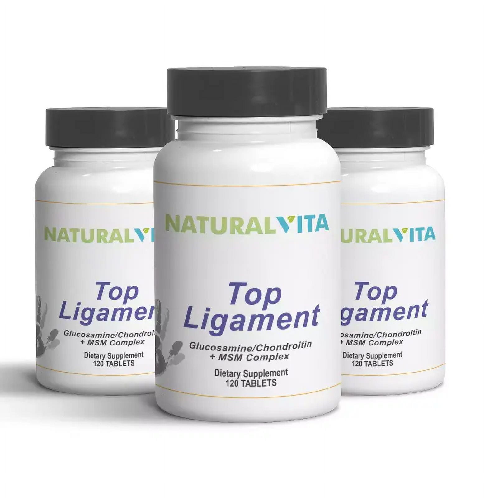 3_Top_Ligament_Triple,_Glucosamine_1500Mg_Chondroitin_1200Mg_Msm_1000Mg ...