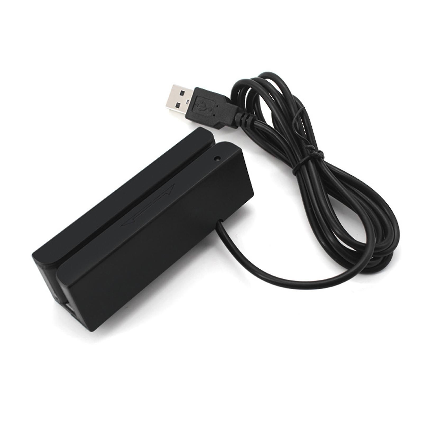 3 Tracks Usb Magnetic Card Reader Pos Stripe Membership Cards Scanner ...