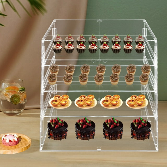3 Tray Countertop Bakery Display Case Cookie Pastry /Donut Hotel Store ...
