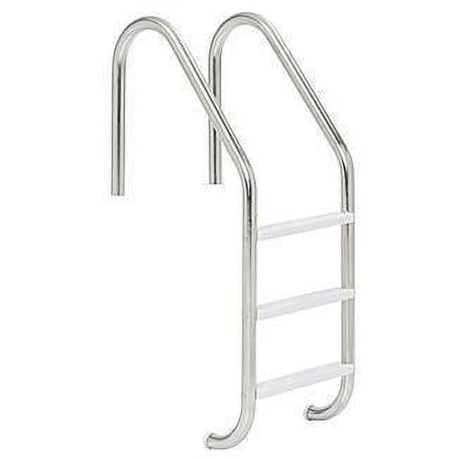 3 Tread 24 in. Economy Inground Ladder Plastic Step Marine Grade ...