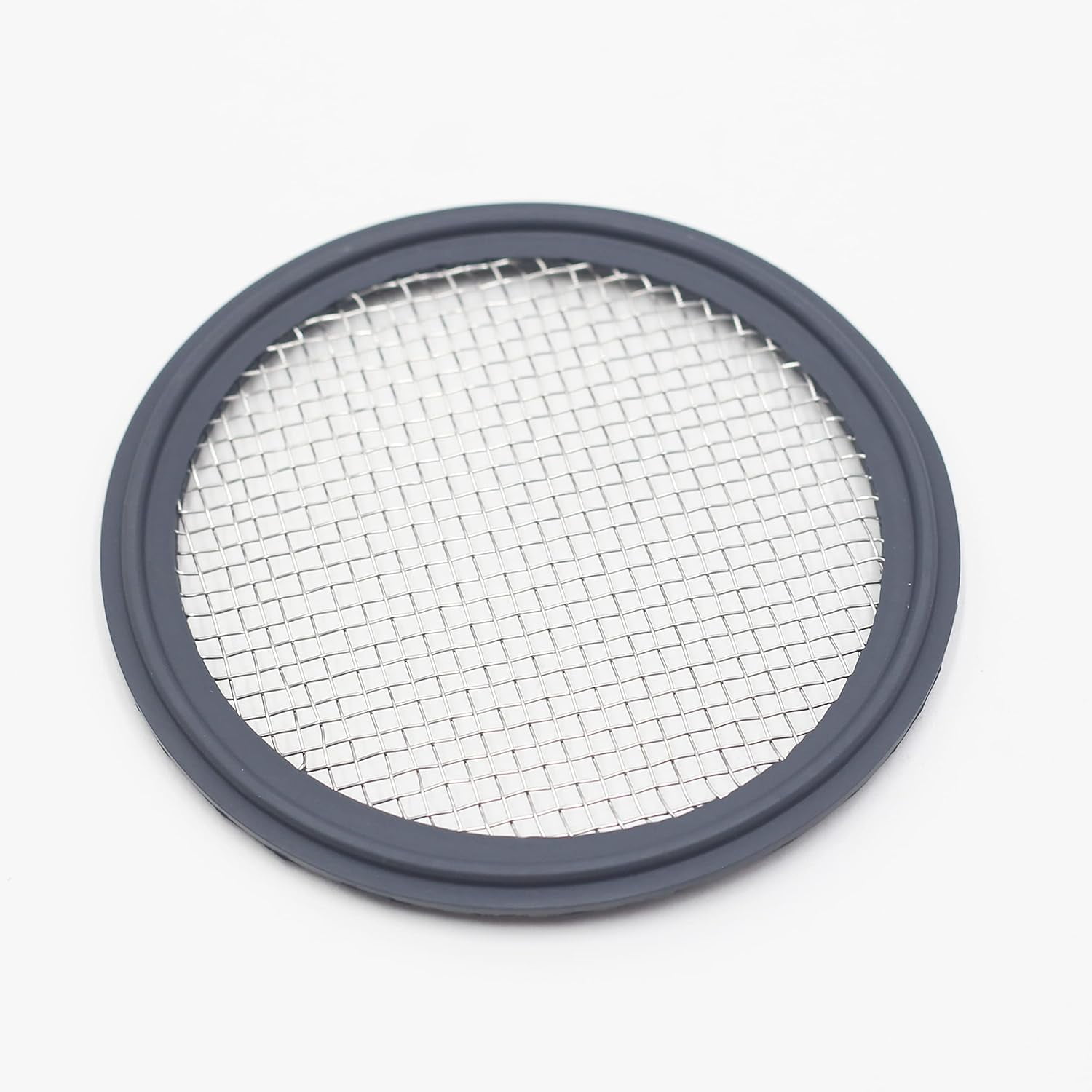 3" Tri Clamp Screen Gasket FKM w/Stainless Screen 10 Mesh (2000 μm ...