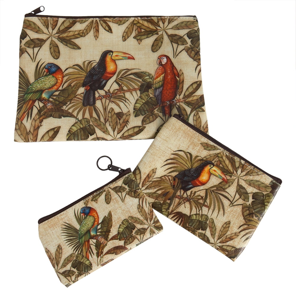 3 Tropical Birds Purse Set - Walmart.com