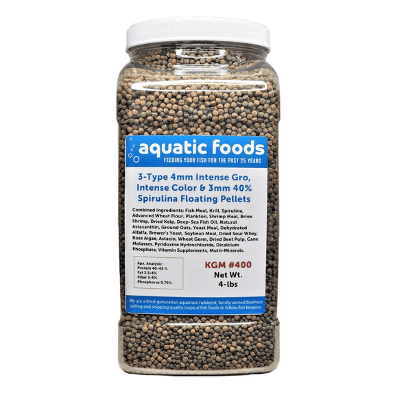 3-Type Blend of 4mm Floating Intense Growth & Intense Color Enhancing ...