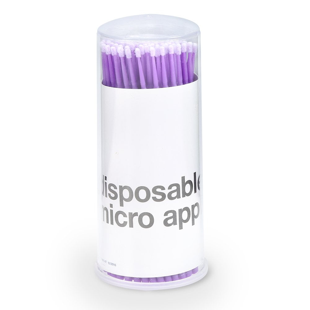 3 Types 100pcs/Box Disposable Micro Brush for Eyelash Extension ...