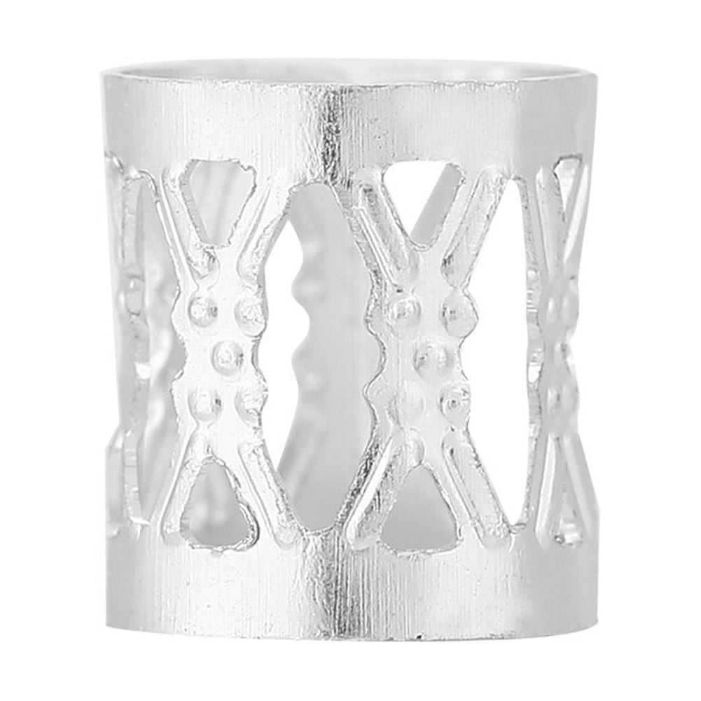 3 Types Adjustable Metal Hair Braid Beads Rings Cuff Hair Beauty ...