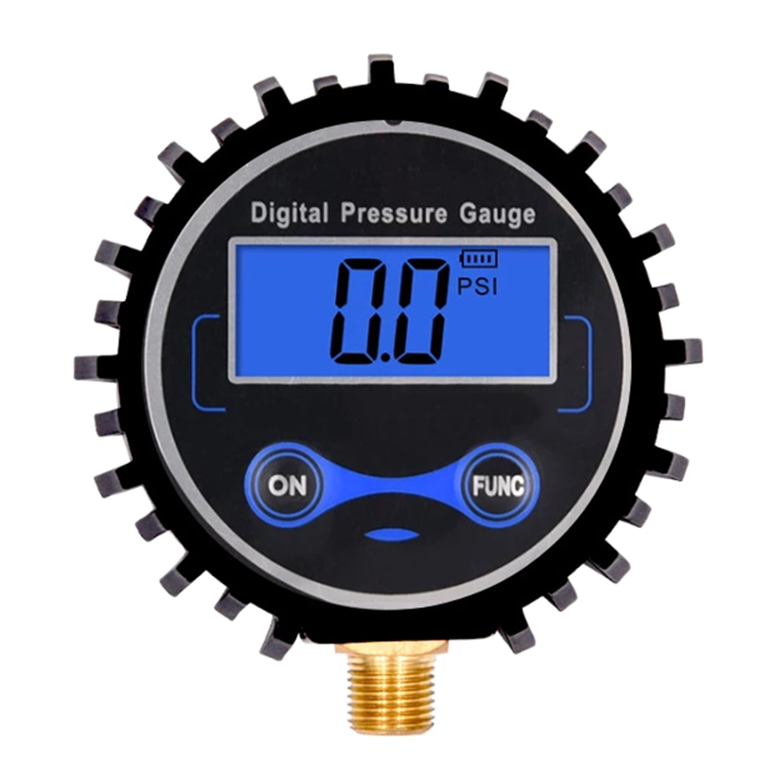 3 Types Digital Manometer Tire Pressure Gauge with Metal Connector ...