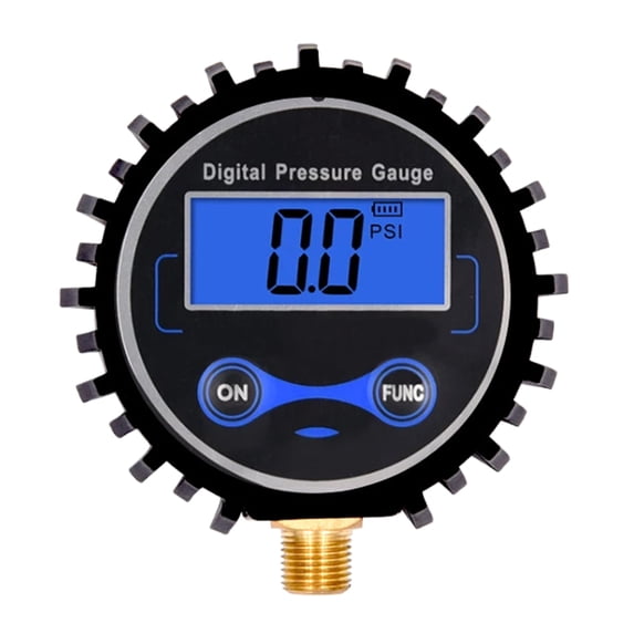3 Types Digital Manometer Tire Pressure Gauge with Metal Connector ...