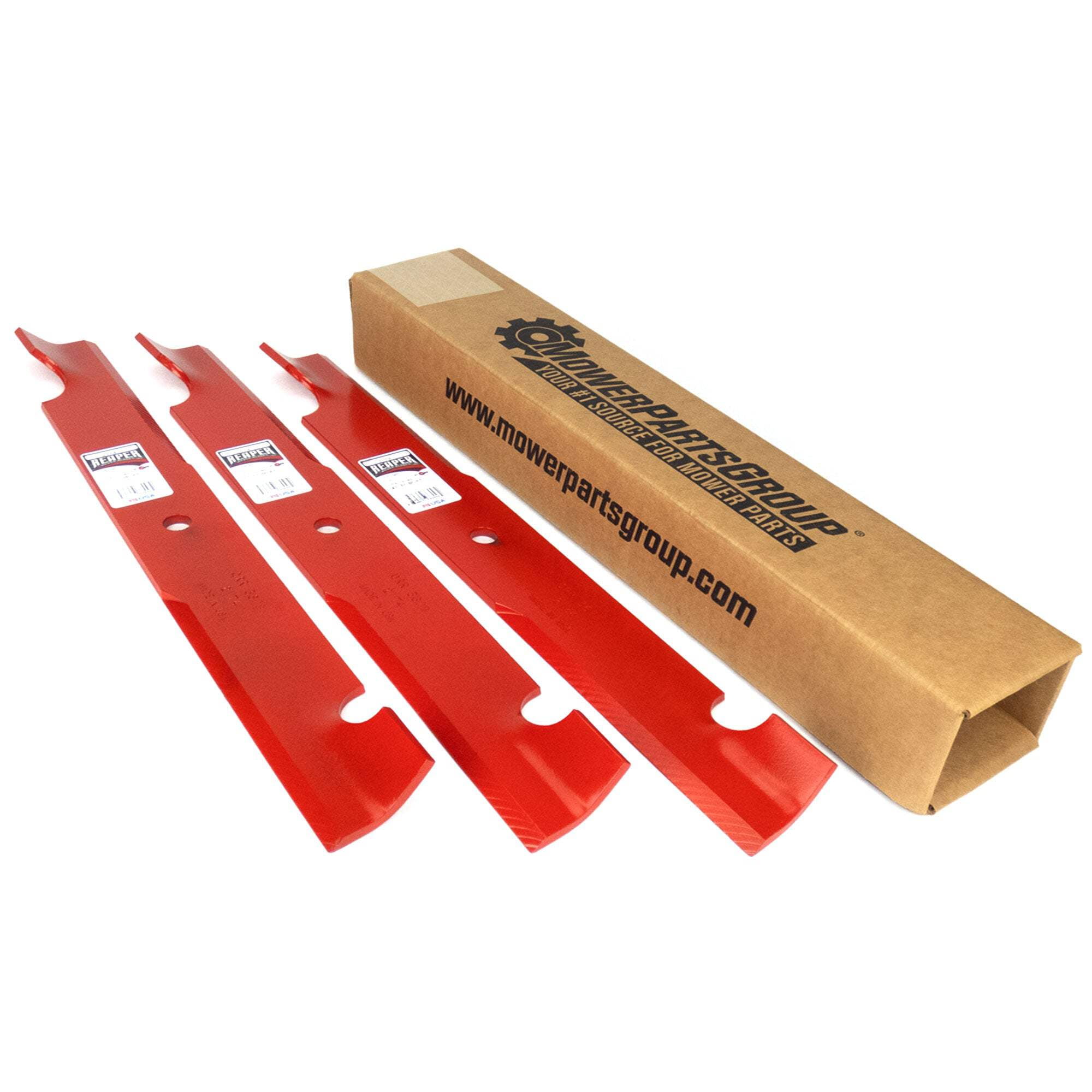 (3) USA Made Reaper Blades for Spartan RT SRT 61" 438-0002-00 - Walmart.com