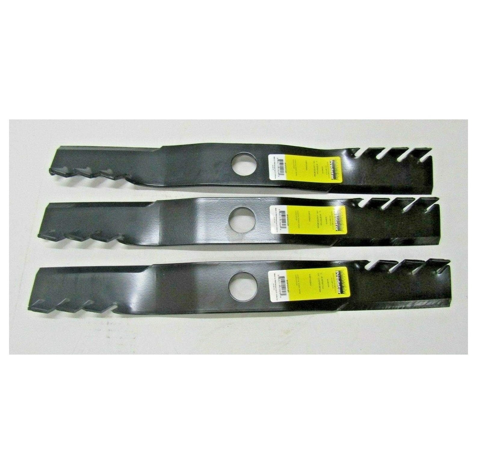 3 USA Predator Blades KUBOTA K5955-34360 K5955-97530 RCK60P-1200Z 60 ...