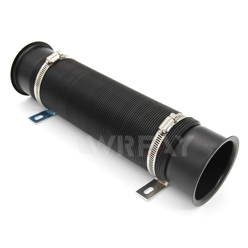 3''Universal Flexible Car Engine Cold Air Intake Hose Inlet Ducting ...