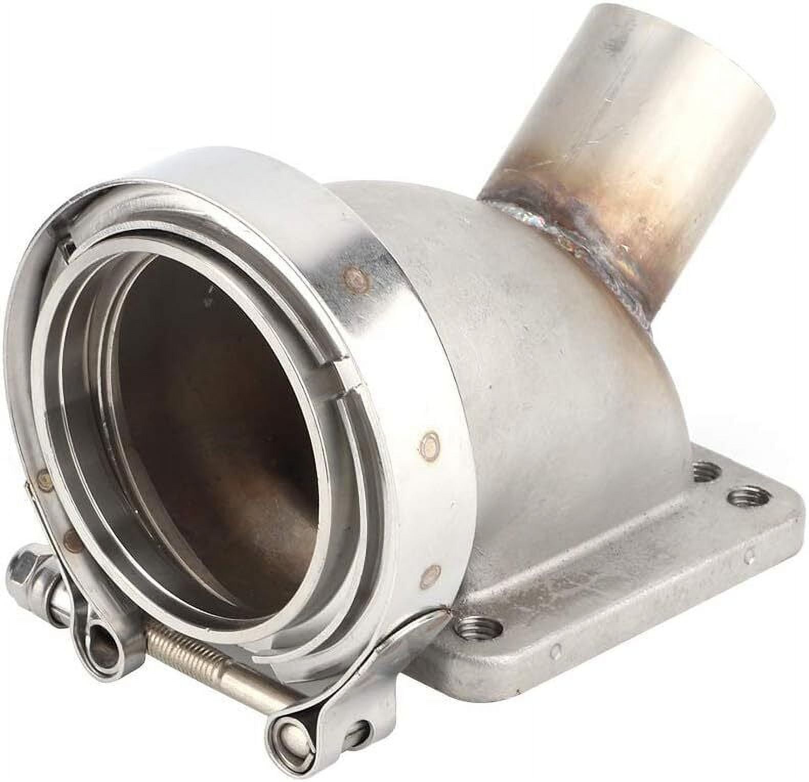 3" V Band 90 Degree T3/T4 Car Turbo charger Elbow Adapter Flange Cast ...