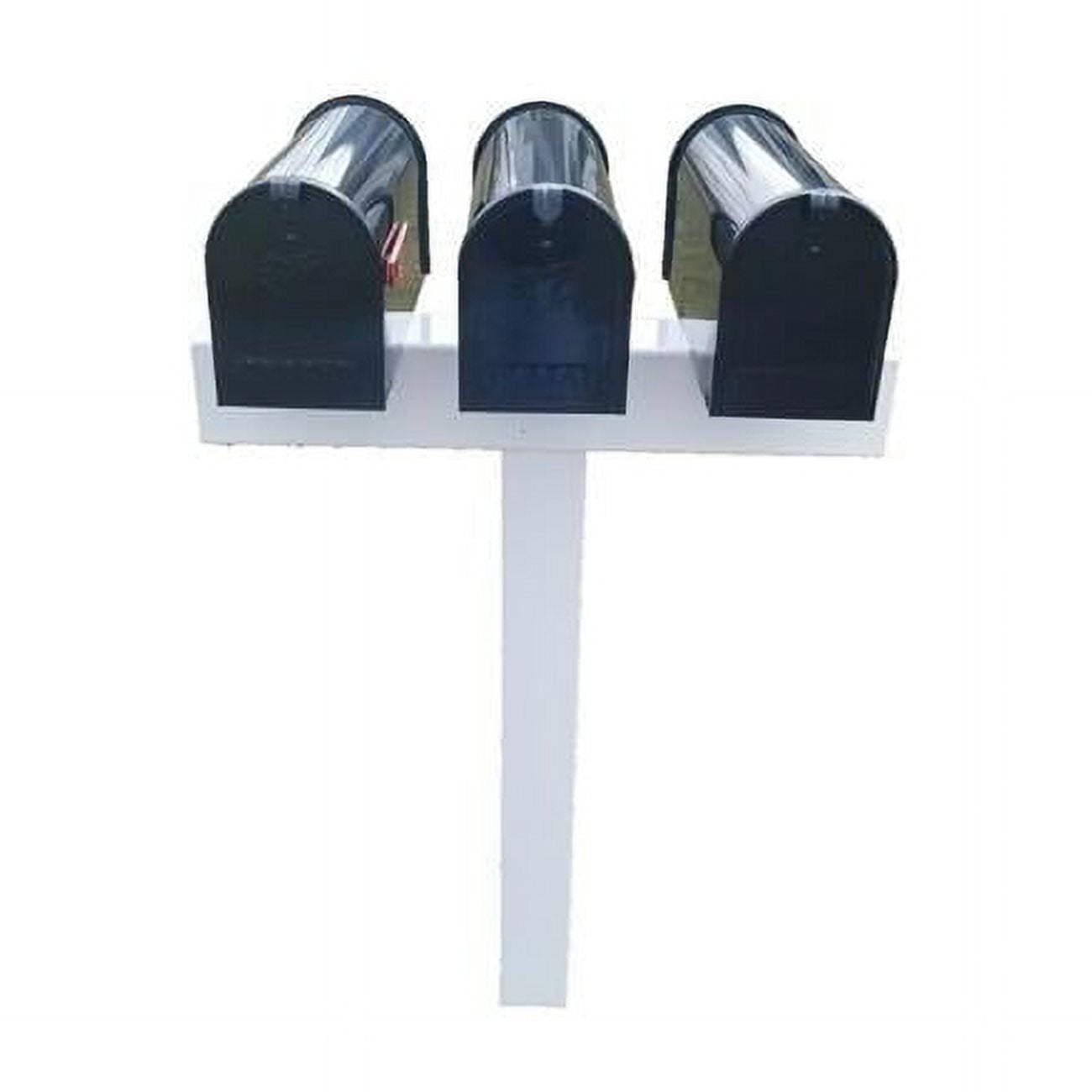 3 Vinyl Sleeve Mailboxe Post, White - Walmart.com