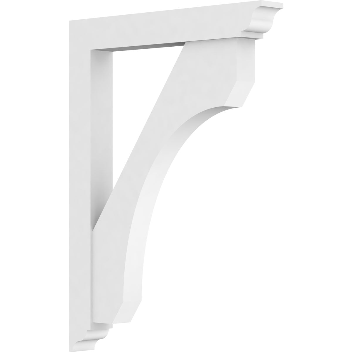 3"W X 24"D X 32"H Standard Legacy Architectural Grade Pvc Bracket With ...