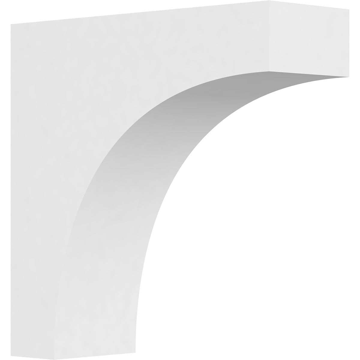 3"W x 10"D x 10"H Standard Stockport Architectural Grade PVC Corbel ...