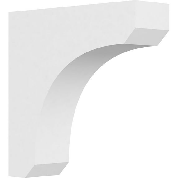3"W x 12"D x 12"H Standard Legacy Architectural Grade PVC Corbel ...