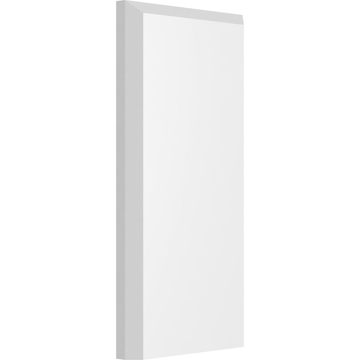 3"W x 6"H x 3/4"P Standard Foster Plinth Block with Beveled Edge (8 ...