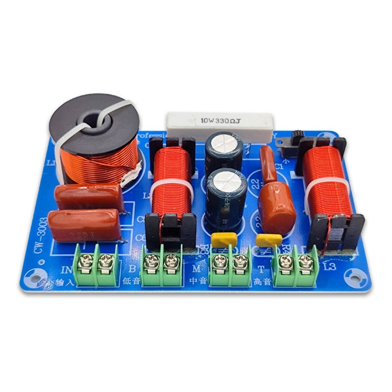 3-Way 250W 850/5200Hz Frequency Divider Filter Audio Speaker Crossover Module DIY Medium Hifi ...