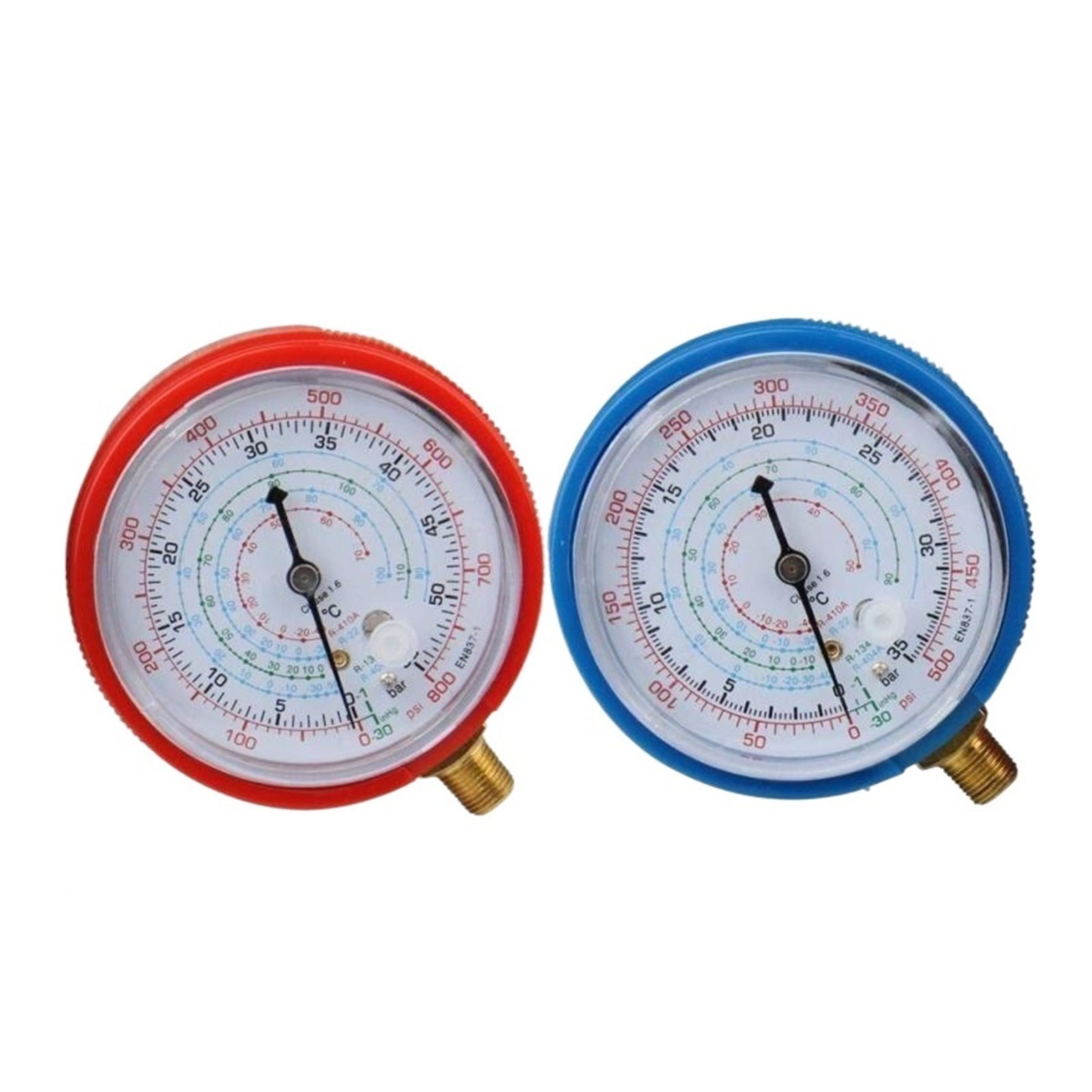 3 Way AC Diagnostic Manifold Gauge Set For Charging For R134a/R22/R12 ...