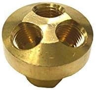 3 Way Air Manifold for Compressors Couplers 1/4" Inlet and Outlets ...