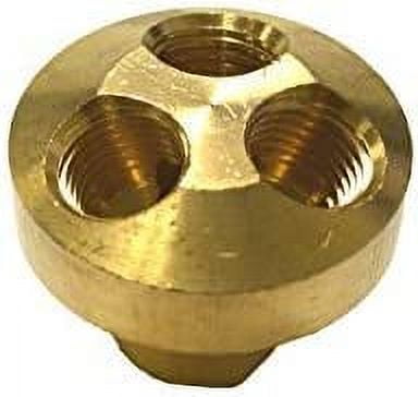 3-Way Air Splitter Air Compressor Manifold (Solid Brass) - Walmart.com