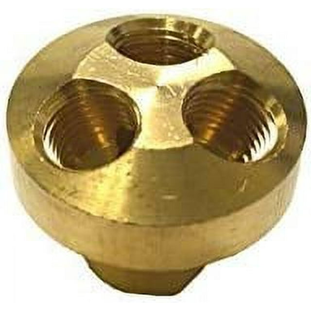 3-Way Air Splitter Air Compressor Manifold (Solid Brass) - Walmart.com
