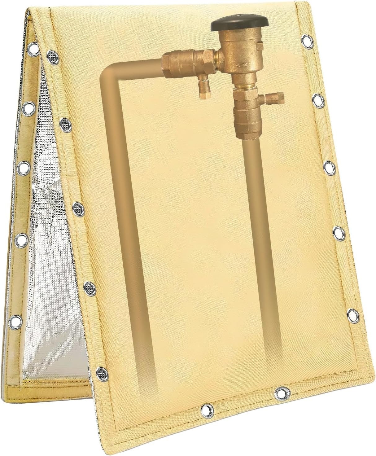 3-Way Backflow Preventer Insulation Cover (5°F) 5 Layer Pipe Insulation ...