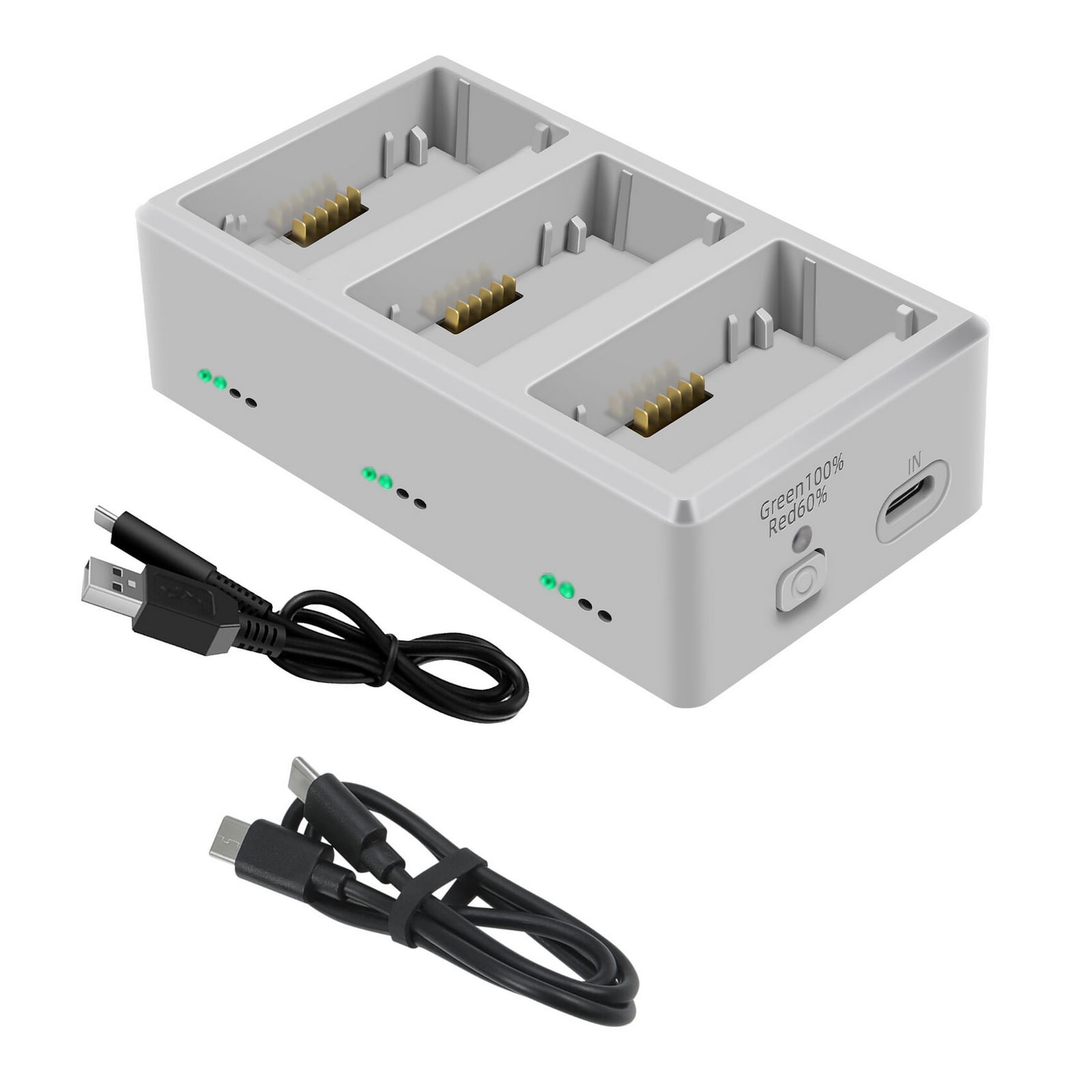 3 Way Battery Charger Automatic Detection Charging Hub Dock for DJI ...