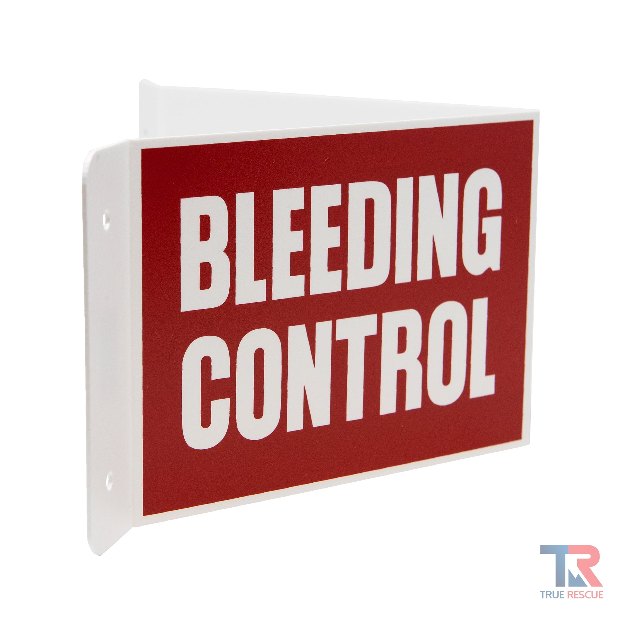 3-Way Bleeding Control Flexible 3D Wall Sign - Walmart.com