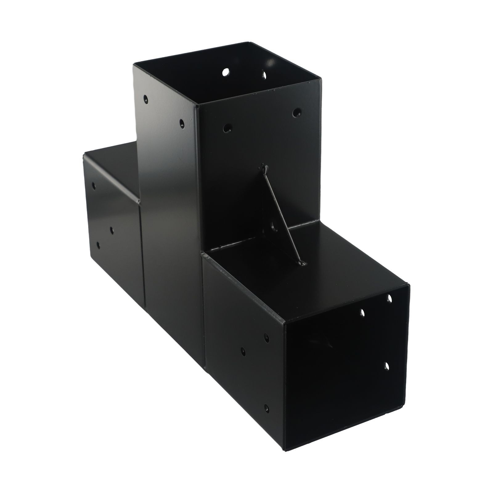 3 Way Bracket 4x4inch Steel DIY Pergola Hardware Kit 3Way Right Angle ...