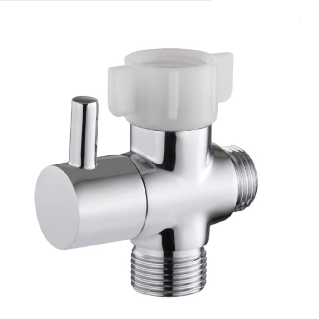 3 Way Brass Bidet T Adapters With Shut Off Valves Toilet Bidet Water ...