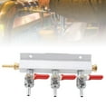 3 Way CO2 Gas Distribution Manifold Beer Dispensing Barrel Dispenser ...