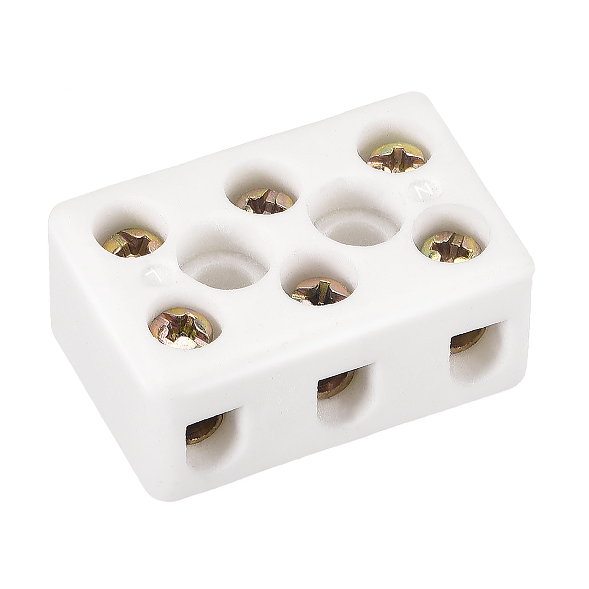 3 Way Ceramics Terminal Blocks High Temp Porcelain Connectors ...