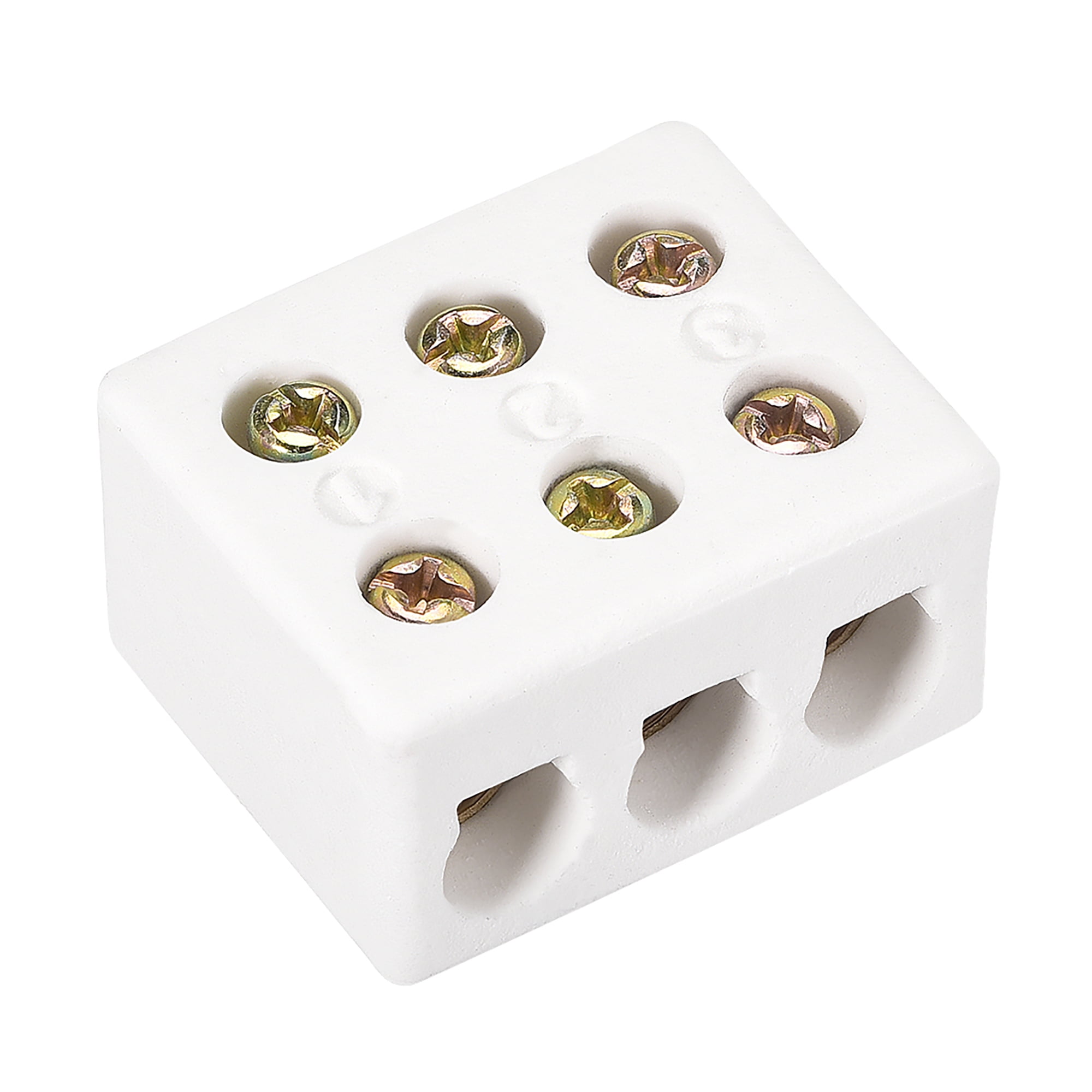 3 Way Ceramics Terminal Blocks High Temp Porcelain Connectors ...