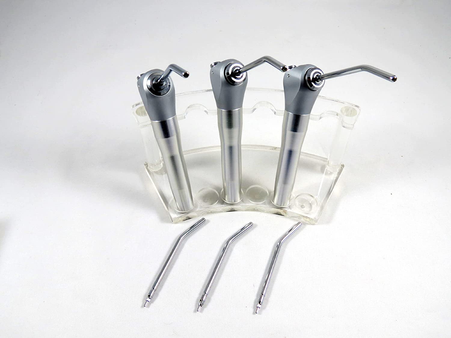 3 Way Dental Syringe Triple w/ 2 Air - Water Nozzles + Case Kit 3/Pcs ...