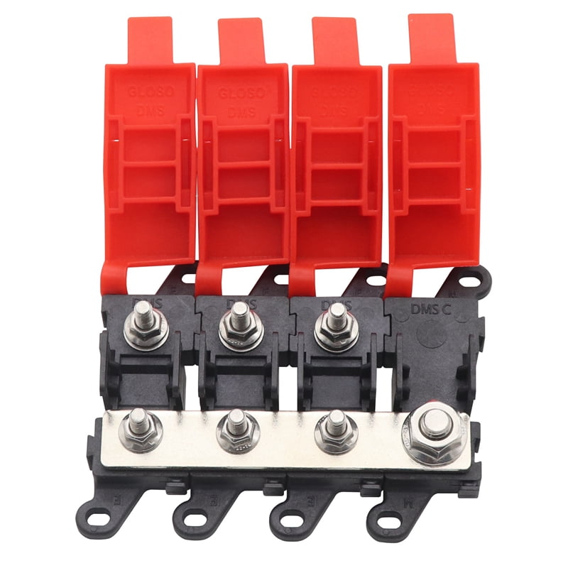 3 Way Distribution Block 200A Bolt on Fuse Type Power Distribution ...