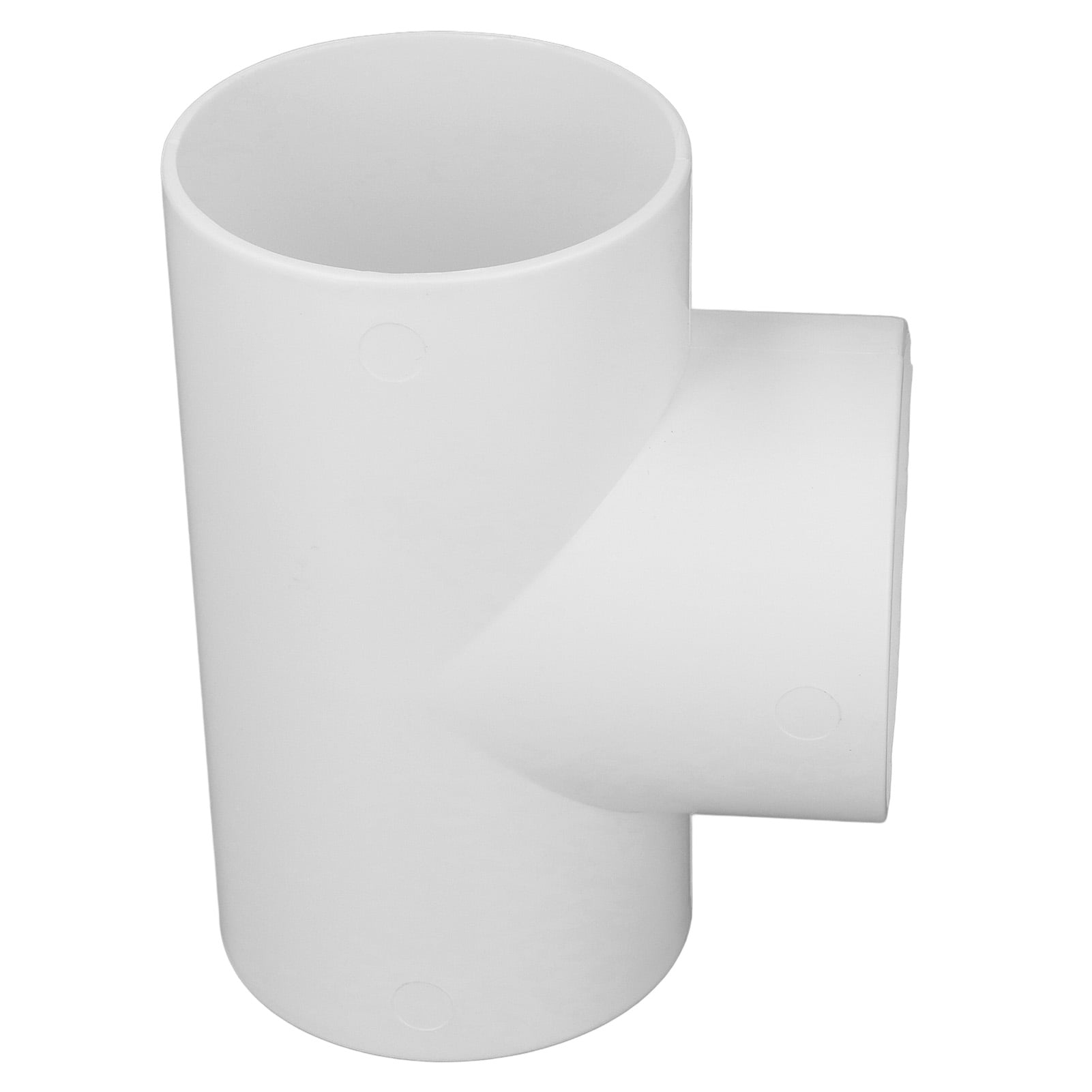 3 Way Duct Connector Corrosion Resistant PVC T Shape Round Pipe Fitting ...