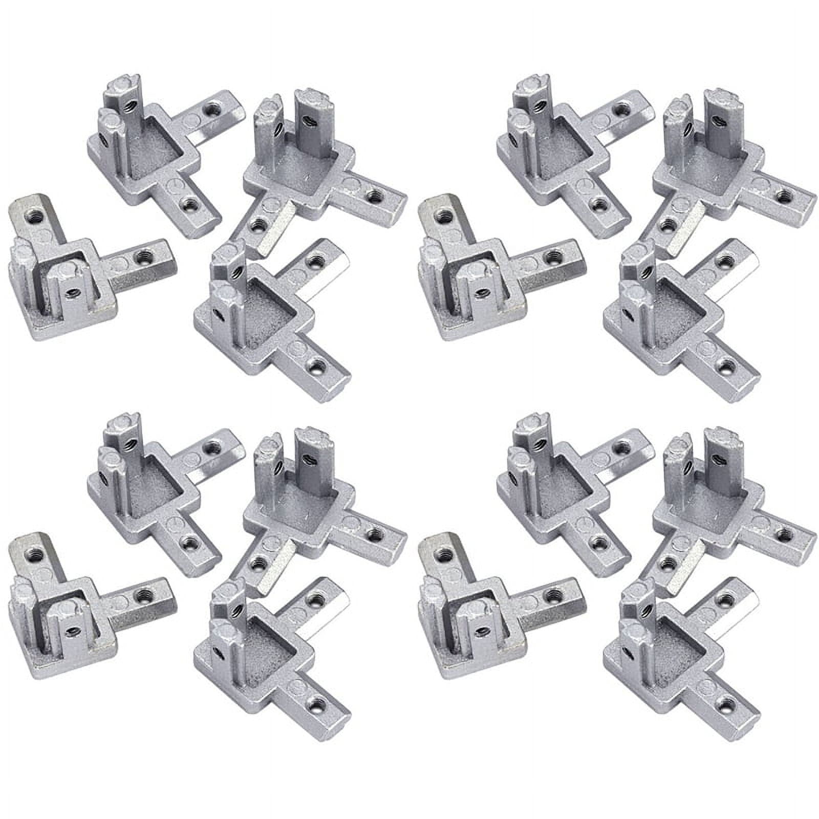 3-Way End Corner Bracket Connector for T Slot Aluminum Extrusion ...
