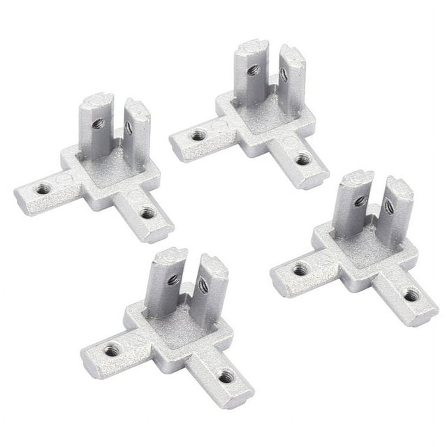 3-Way End Corner Bracket Connector for T slot Aluminum Extrusion ...