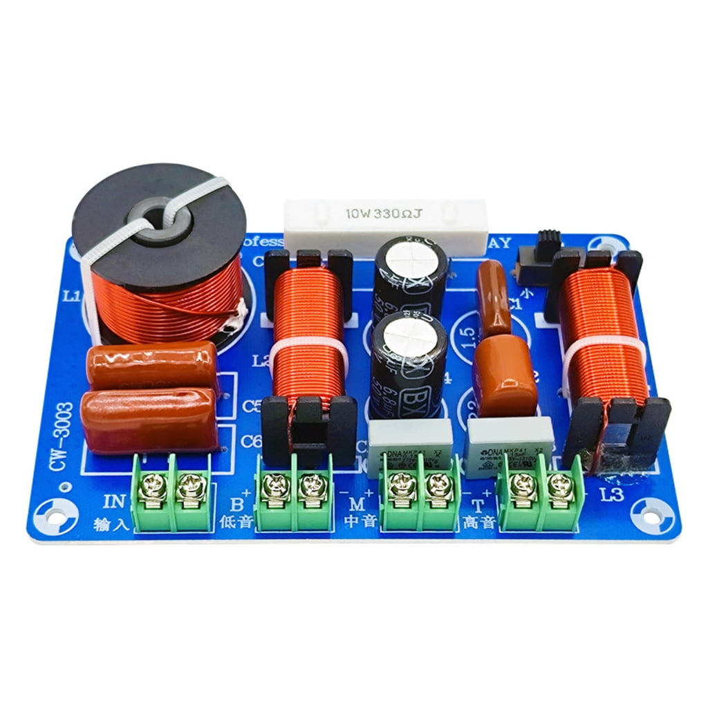 3 Way High Speaker Frequency Divider Sound Splitter Filter Circuit ...