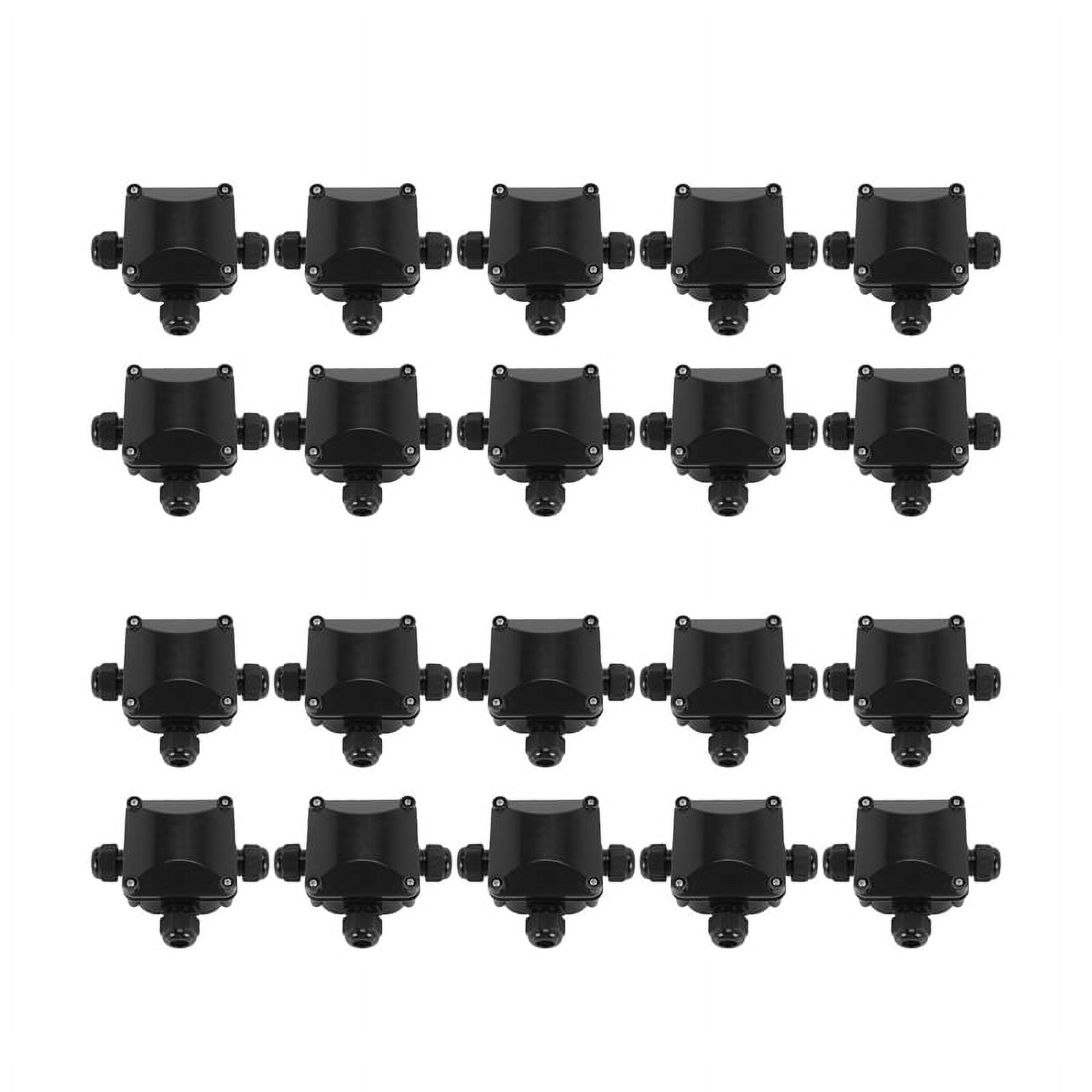 3-Way Junction Box, IP 68 Waterproof Connectors for Outdoor Lighting ...