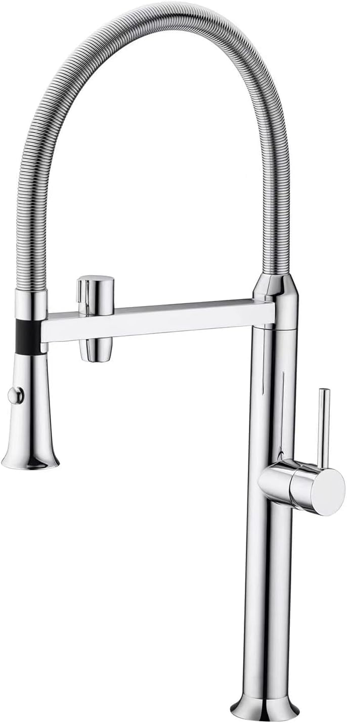3 Way Kitchen Faucet Brass Hot and Cold Water Kitchen Sink Faucet ...